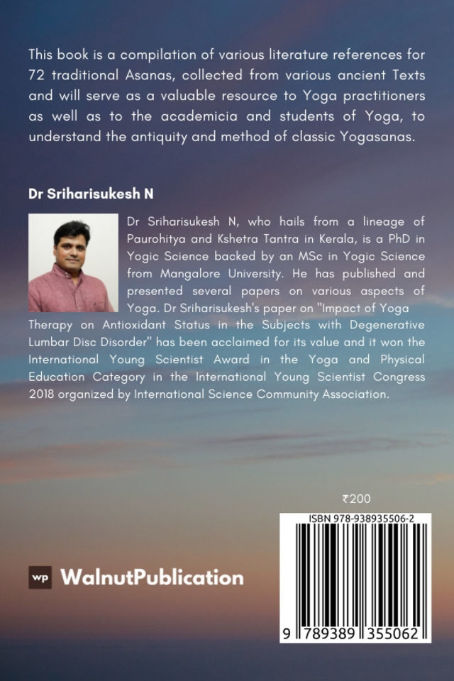 Yogasana Samahara (A Unique Compilation of 72 Traditional Asanas ...