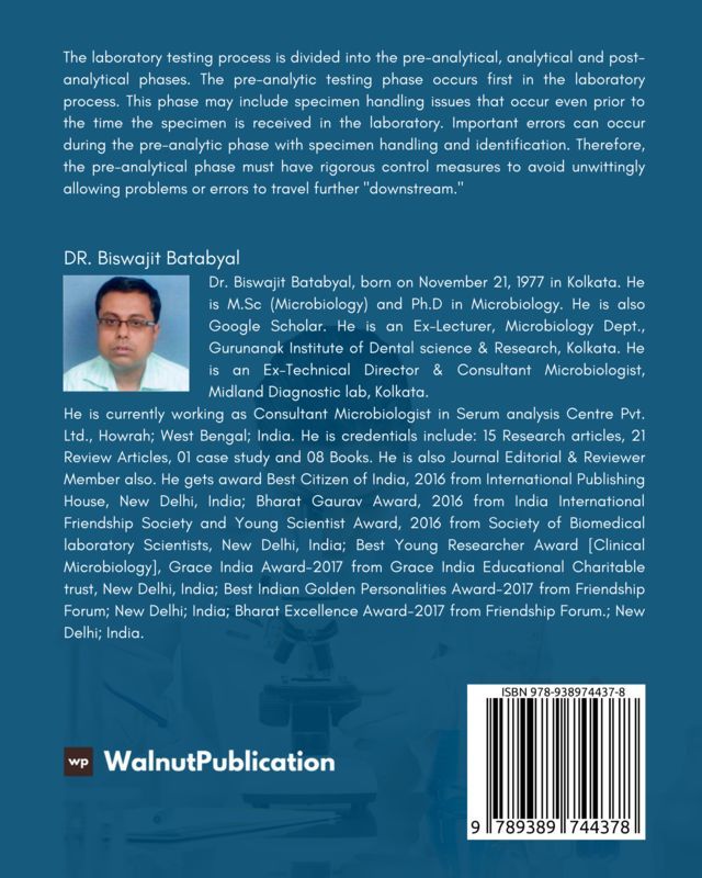 A Book Of Pre analytical Analytical And Post analytical Phases Of A Book Of Pre analytical Analytical And Post analytical Phases Of