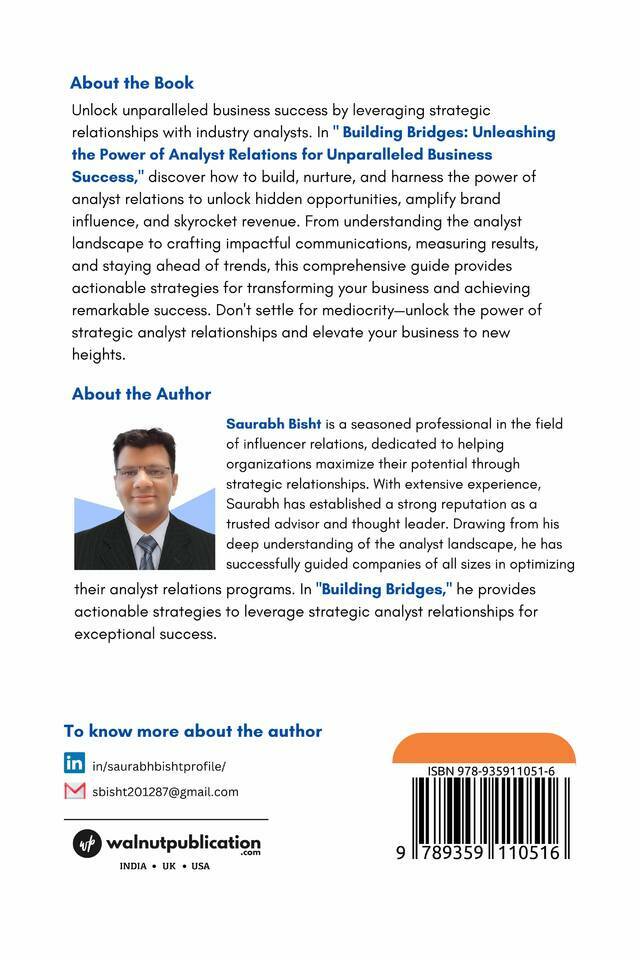 Building Bridges: Unleashing the Power of Analyst Relations for ...